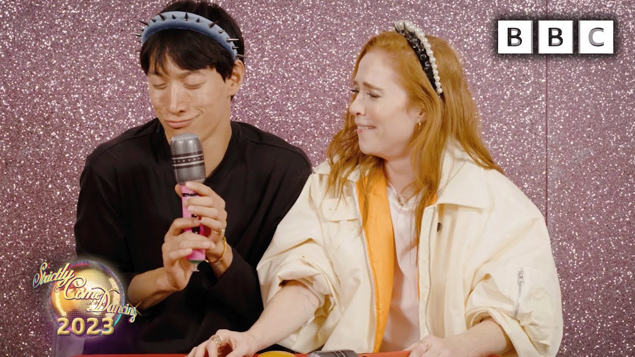 Our couples play Name That Dave Arch Tune (Part two)! BBC Strictly 2023 ...