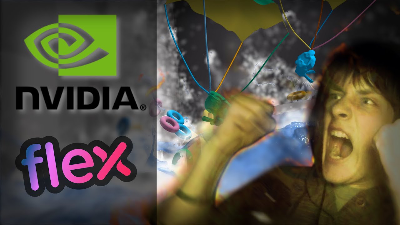 Having fun in Nvidia Flex - YouTube
