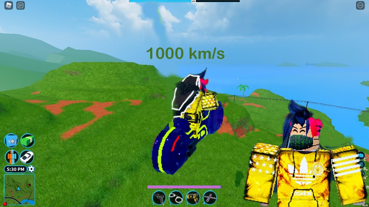 Roblox Jailbreak || Flying and crawling volt bike glitch - YouTube