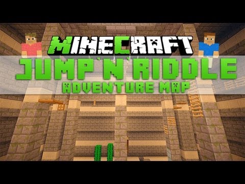 Minecraft Adventure Map - Jump'n'Riddle Trailer [Download] - YouTube