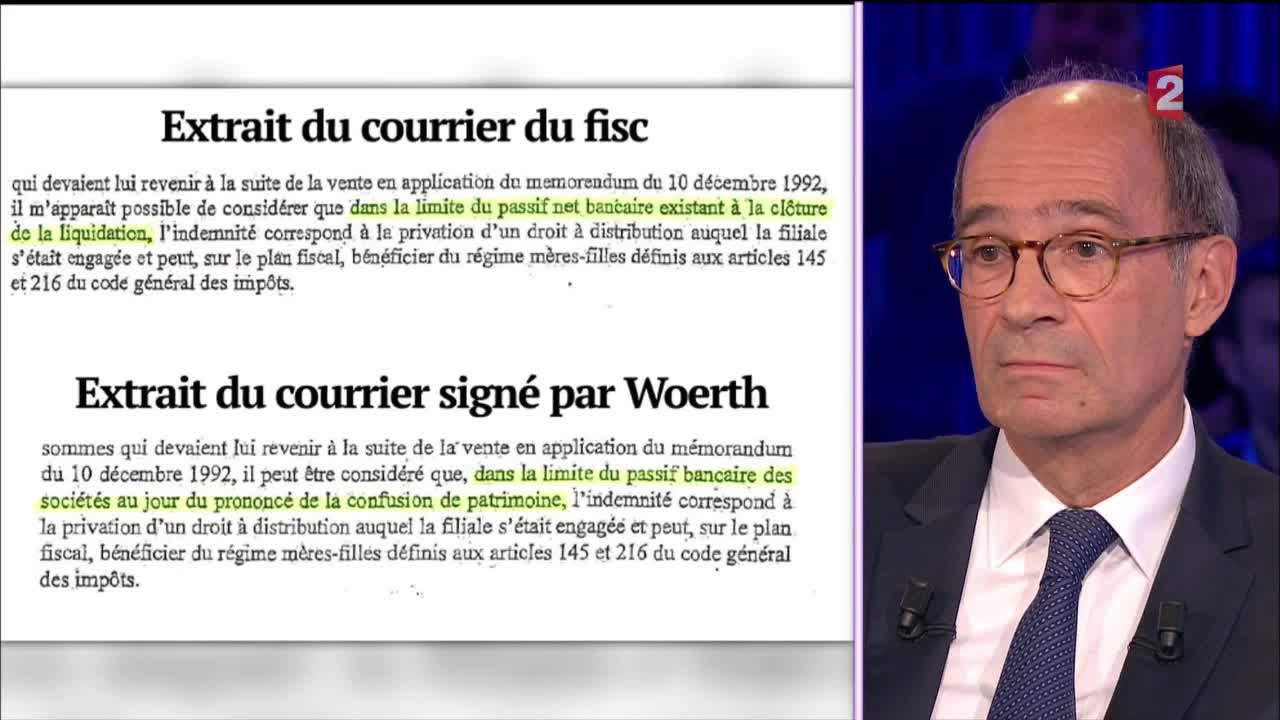 Tapie : clash Yann Moix / Eric Woerth #ONPC - YouTube