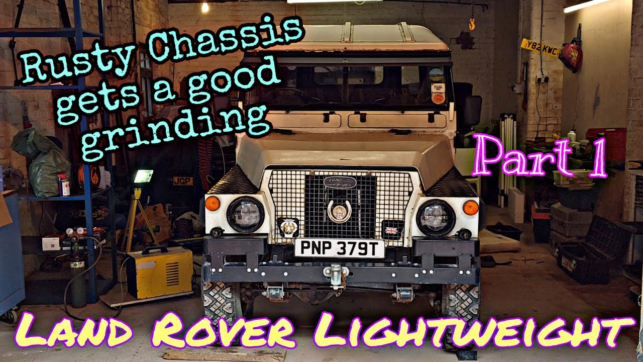 Land Rover Lightweight - Rust ! Rear Chassis and Suspension - PART 1 ...