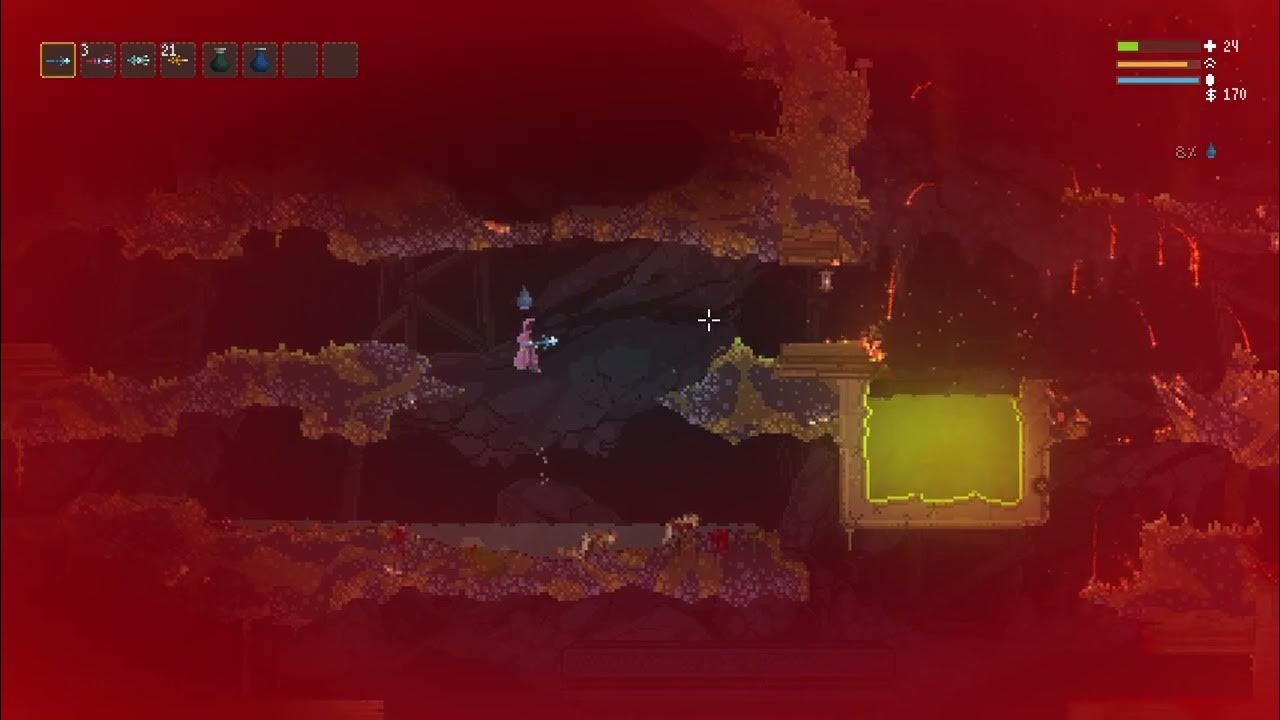 Noita Stream 5 Replay Insane Healing Wand - YouTube