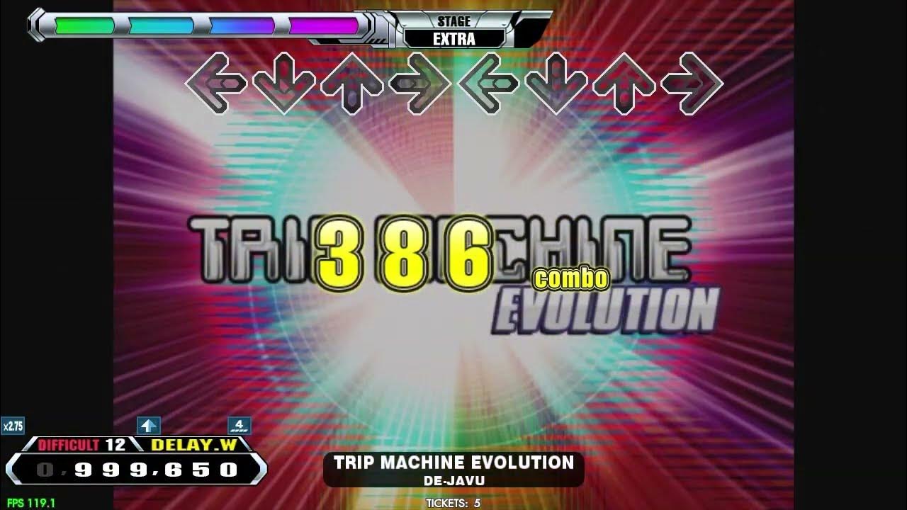 【LV12】DDR / TRIP MACHINE EVOLUTION - DIFFICULT DOUBLE with handclap - YouTube