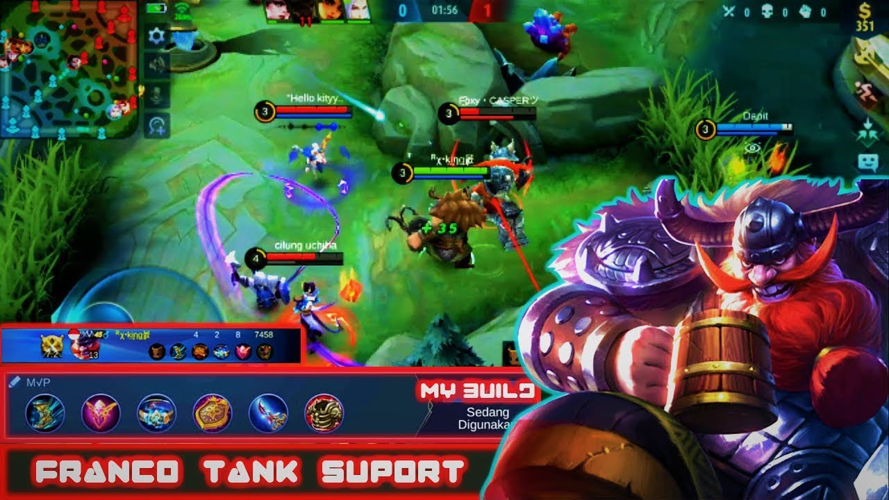 Franco Best Build Tank Suport | Gameplay - YouTube