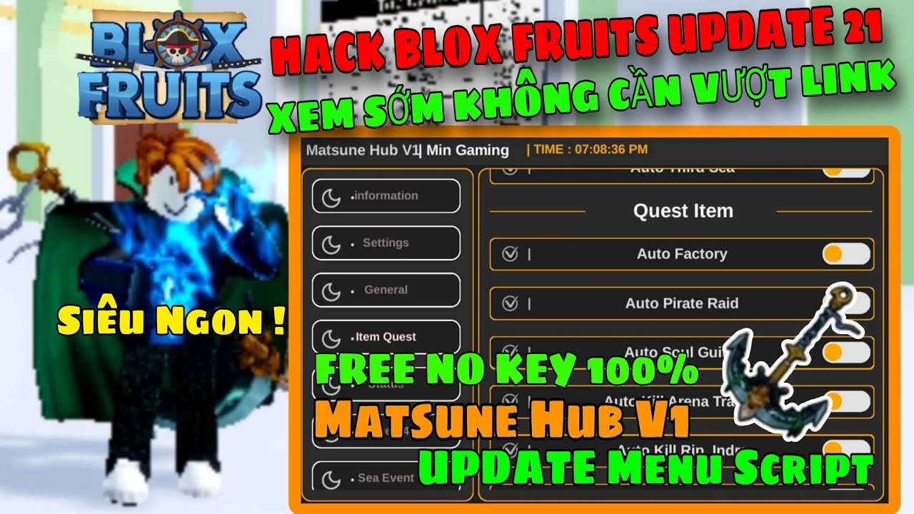 Cách Hack Matsune Hub V1 Siêu Ngon Menu Mới Siêu Xịn Free No Key 100% ...