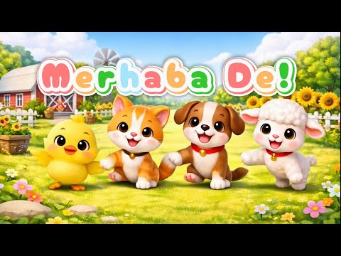 Merhaba Deme ve El Sallama Şarkısı 👋🐥 | Bebekler İçin Eğitici Çocuk Şarkıları | Tombiş Miniş