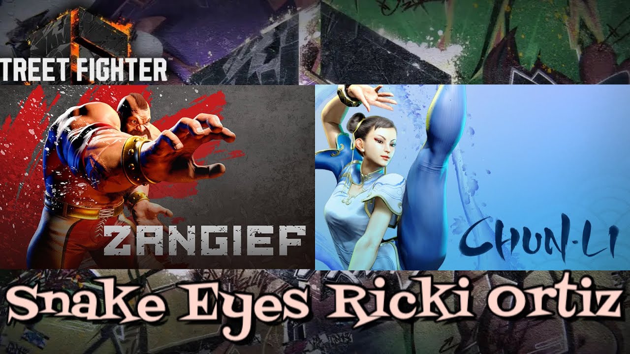 [SF6] Ricki Ortiz(Chun-Li) vs Snake Eye(Zangief) High Level [Street ...