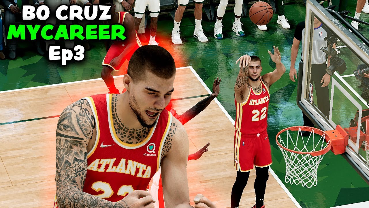 Bo Cruz MyCAREER #3 - BO vs GIANNIS CRAZY OT GAME! BO GAME WINNER? (NBA ...