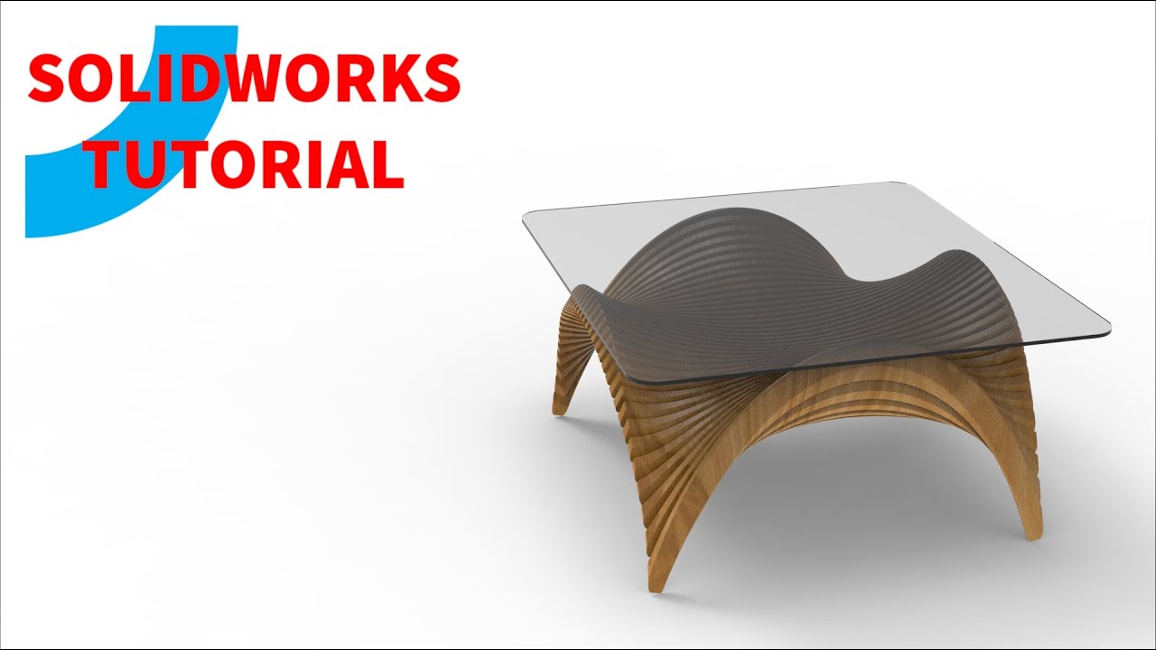 「DESIGN 398」 Parametric Table | Solidworks tutorial - YouTube