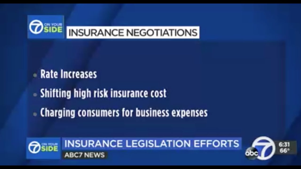 KGO-SF (ABC) - San Francisco, CA: Insurance Legislation Efforts - YouTube