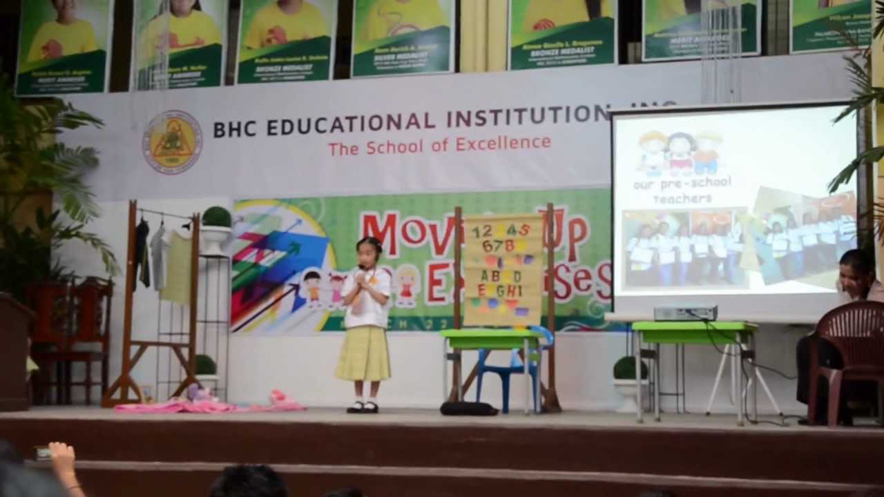 kinder 2 moving up program (story telling) - YouTube