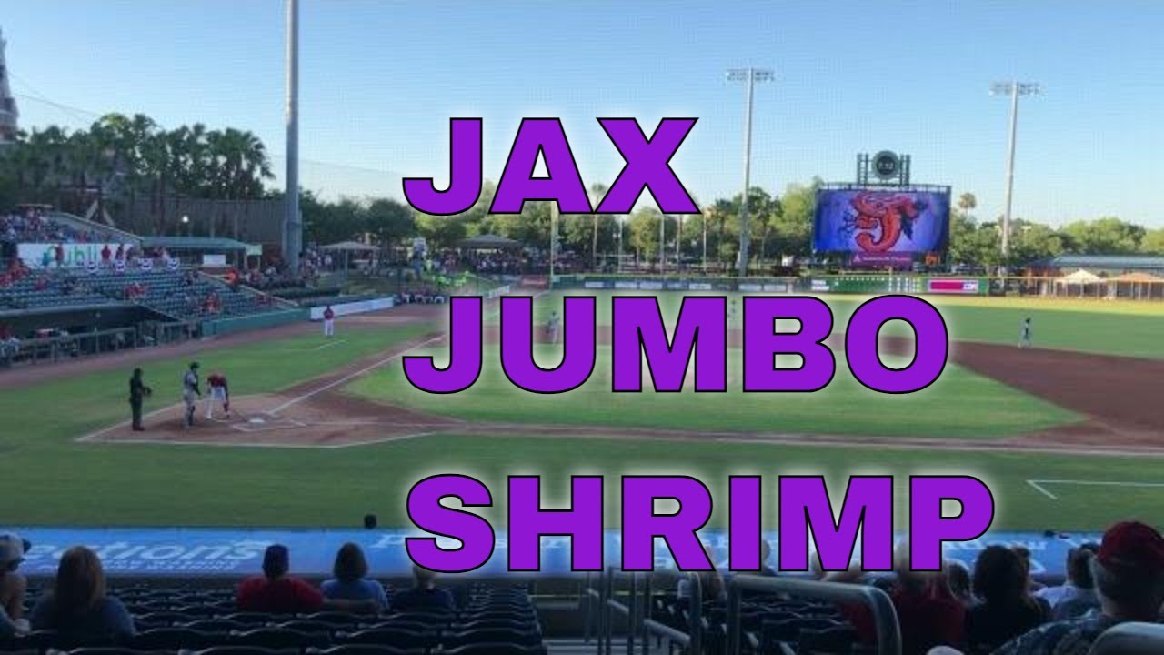 JACKSONVILLE JUMBO SHRIMP BASEBALL FUN - YouTube