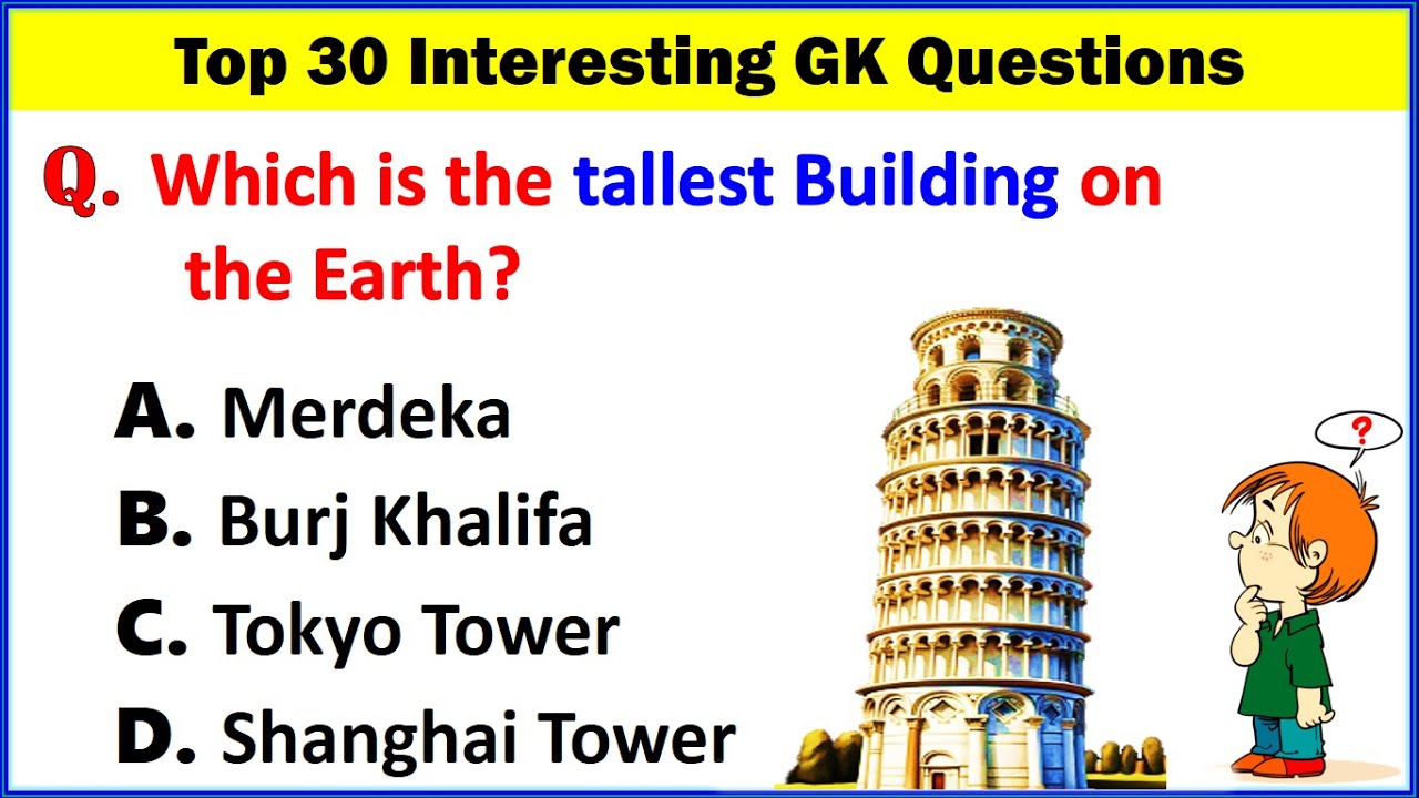 Top 30 Important Gk Question and Answer | Gk Questions and Answers | Gk ...