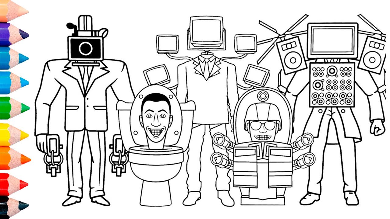 Skibidi Toilet & Titan CAMERAMAN & Titan TV MAN & Soldier Skibidi ...