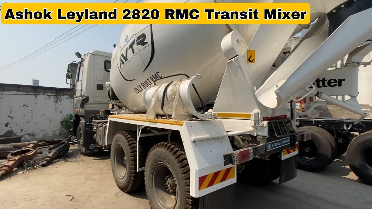 Ashok Leyland 2820 RMC Transit Mixer Engine chassis Number Location ...