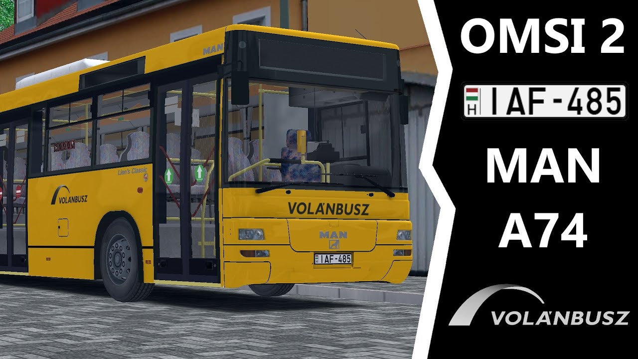 IAF-485 | MAN A74 Lion's Classic SL283 | Bicske-Zsámbék @784 | OMSI 2 ...