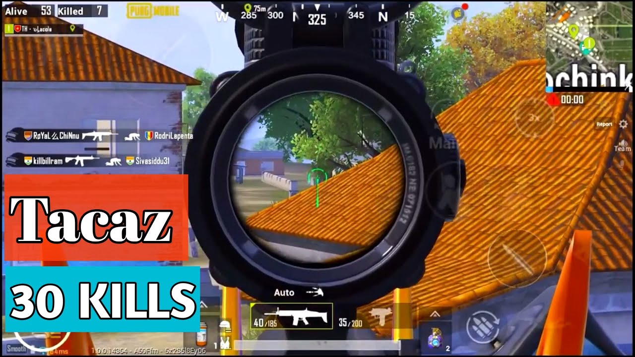 Tacaz pubg game 30 kills | tacaz game play rush 30 kills By GameXLegend ...