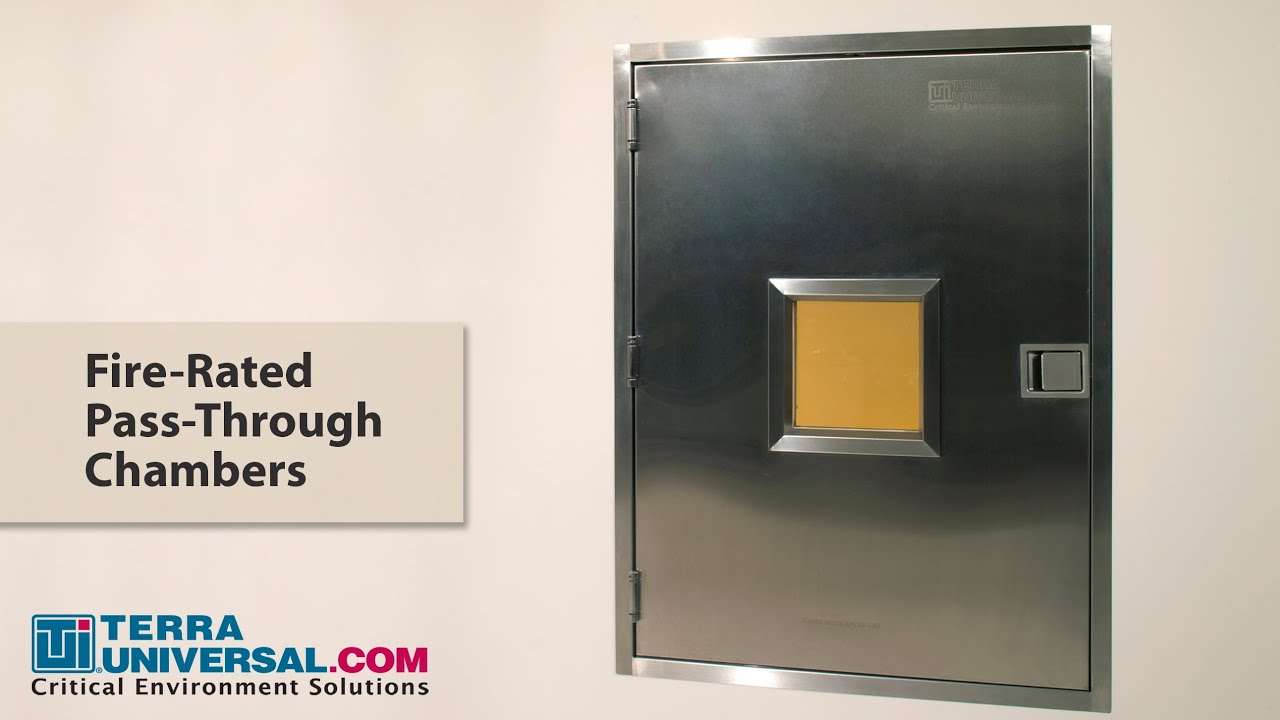 Fire Rated Pass-Throughs for Cleanrooms - YouTube