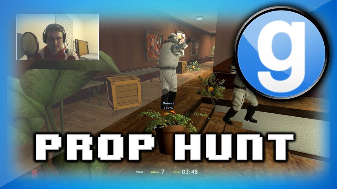 Prop Hunt w/ Friends Funny Moments w/ Face Cam! - Grenade Fun ...