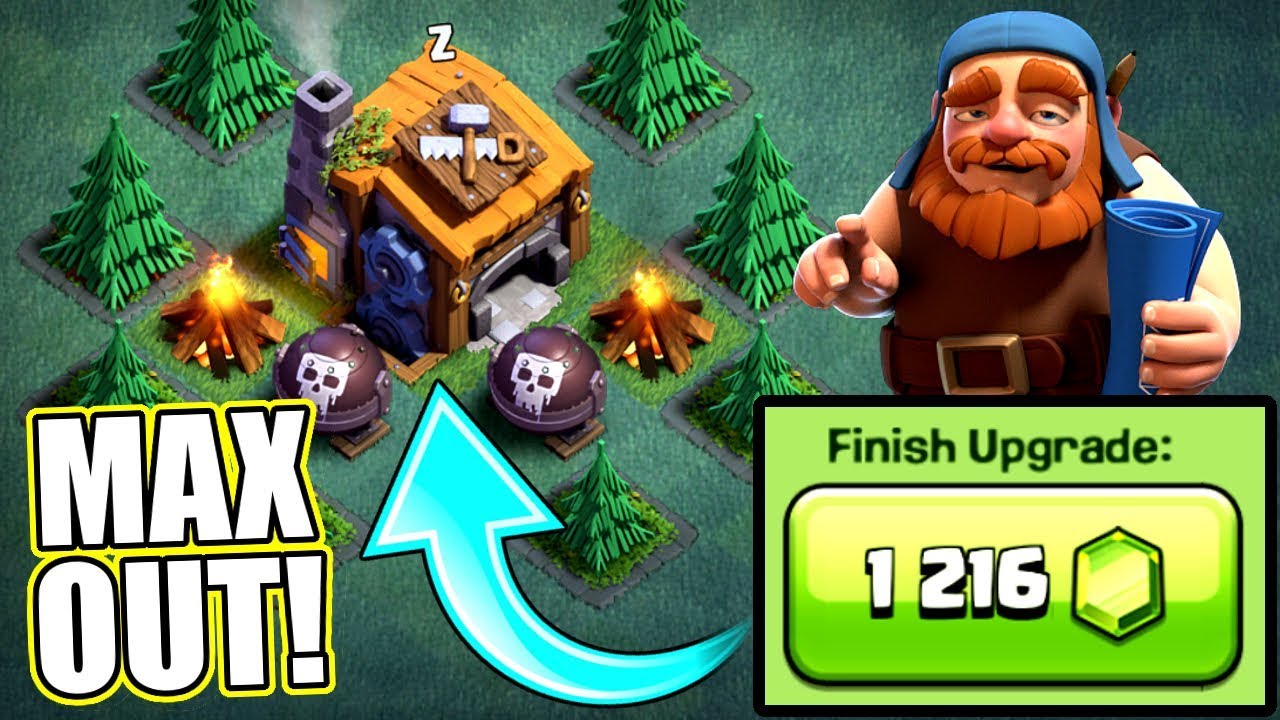 JOURNEY TO MAX BUILDERS HALL 7! - Clash Of Clans - MAX LEVEL UPGRADES ...