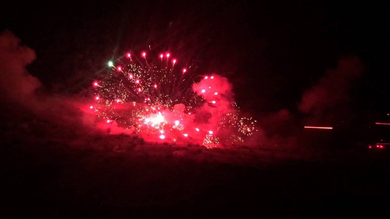 Night Time Fireworks At The Big Sandy Machine Gun Shoot October 2014 ...