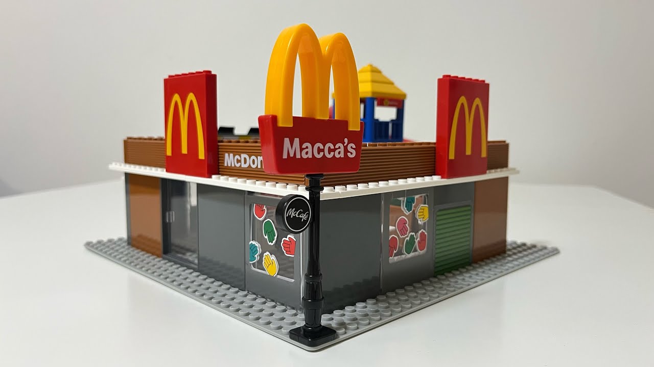 Unbox & Build: McDonald's Macca's Makers Lego Brick Set | Review & Fun ...