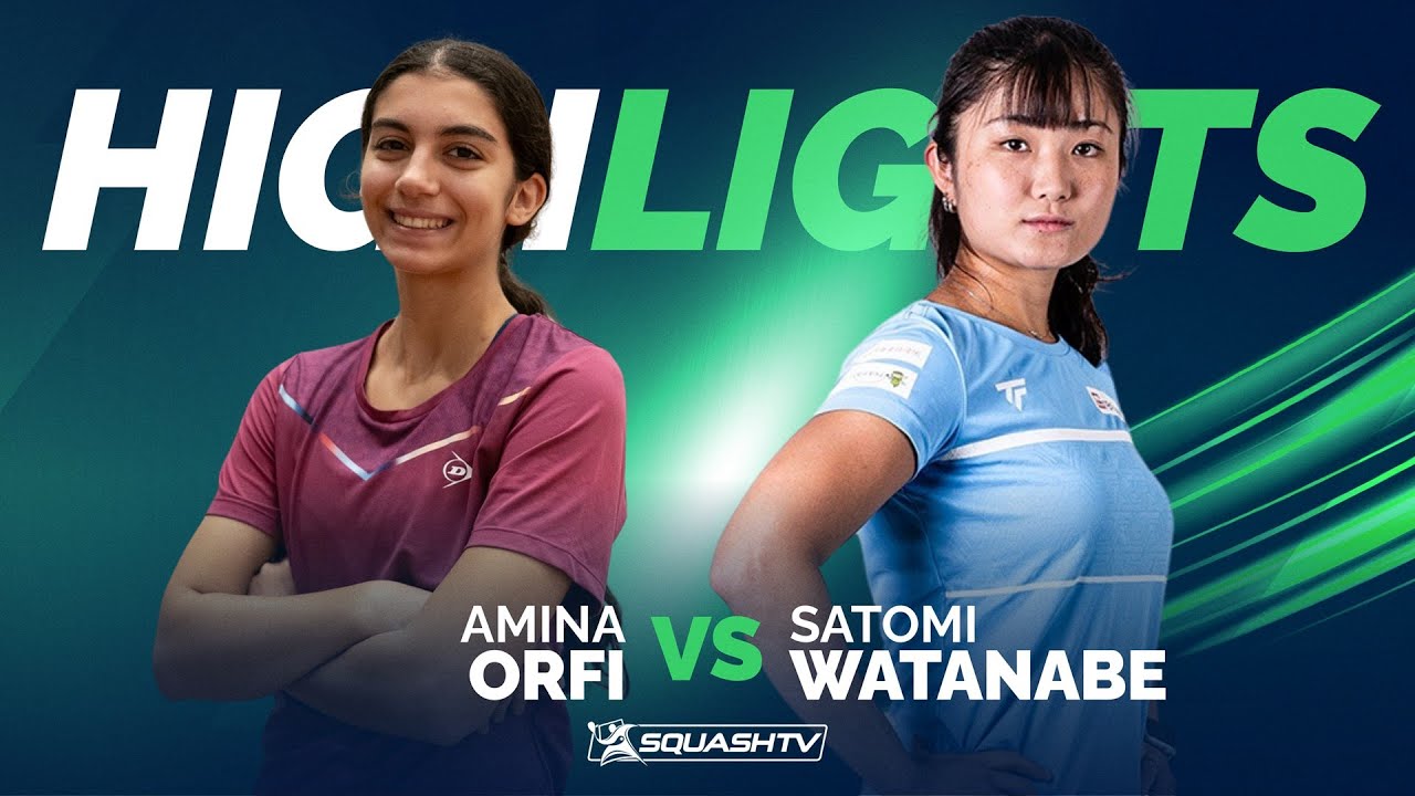🇪🇬 Orfi v Watanabe 🇯🇵 | Squash in the Land 2025 | SF HIGHLIGHTS - YouTube