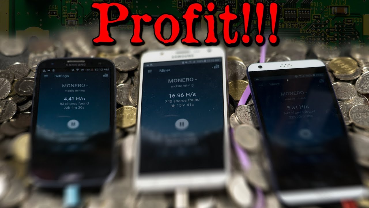 Make Money with Phones?! - Cryptocurrency Mining on Spare Smartphones ...