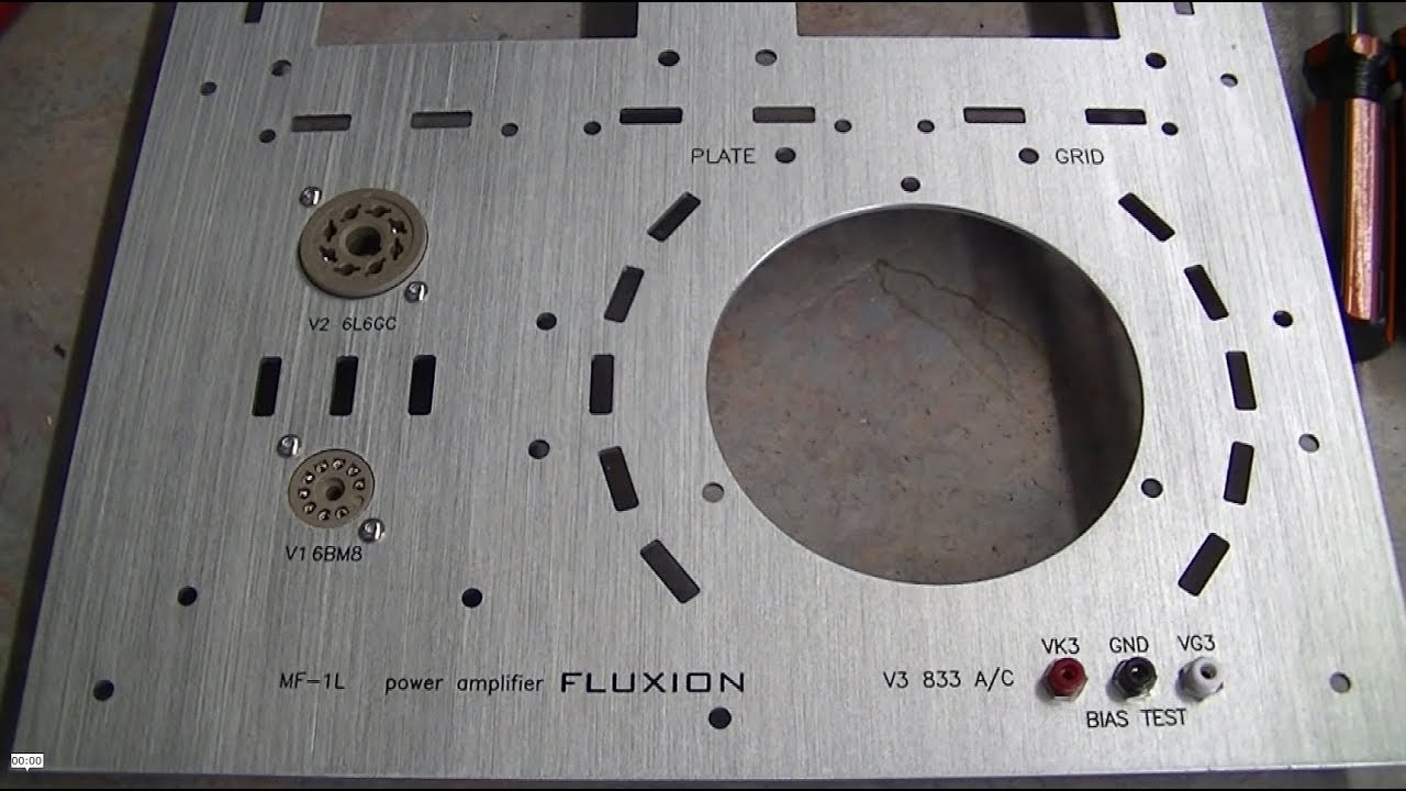 audio lecture #20, DIY project 833A SE 50 watt power amplifier PART 2 ...