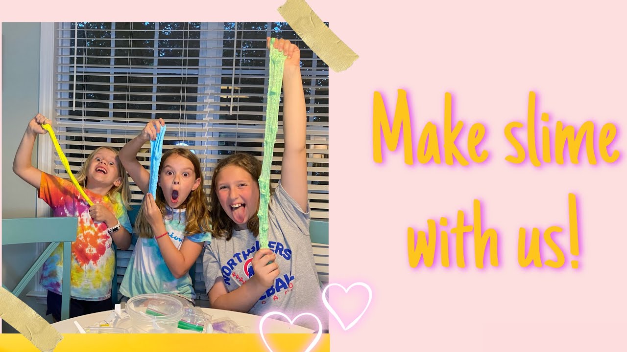 💕MAKING SLIME WITH A BESTIE!!! 💕 - YouTube