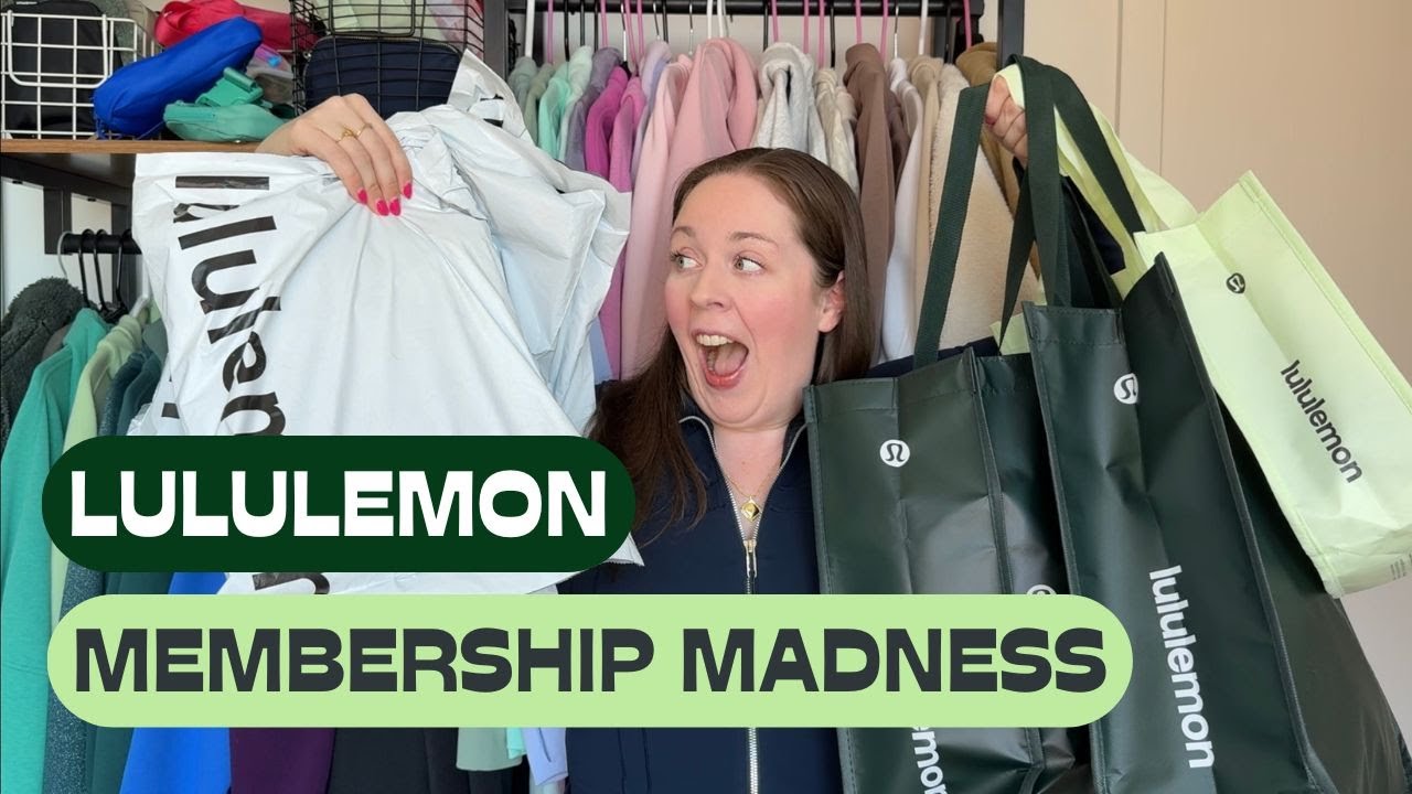 lululemon Membership Madness Unboxing Haul - YouTube