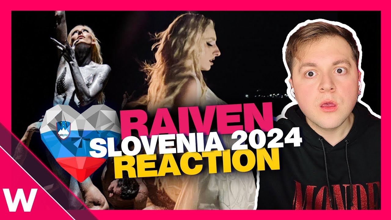 🇸🇮 Raiven - Veronika REACTION | Eurovision 2024 Slovenia - YouTube