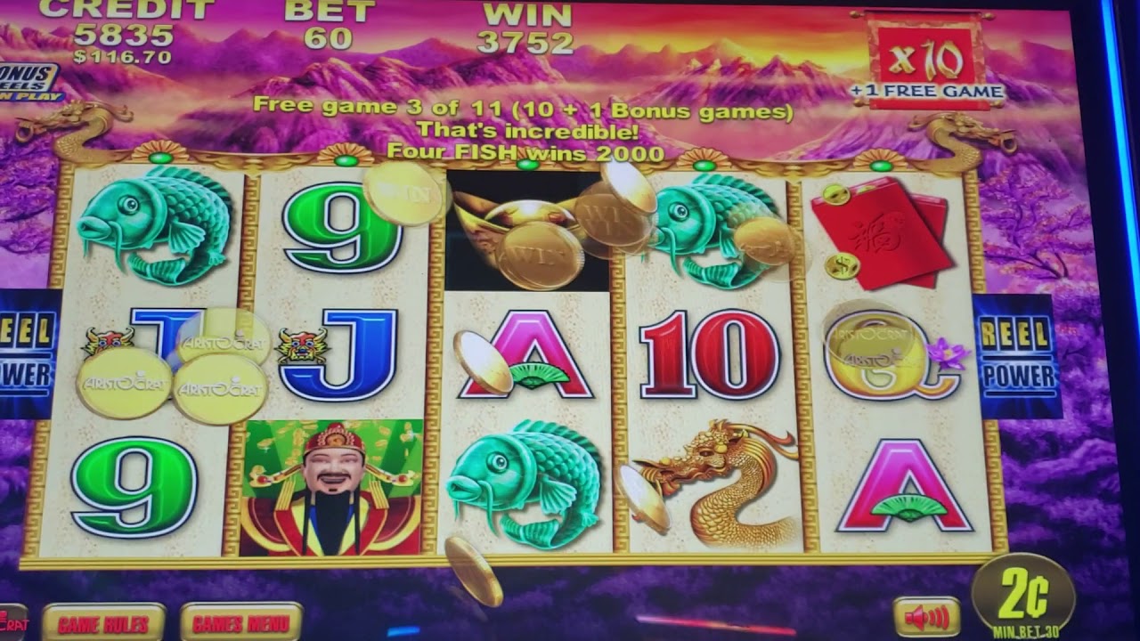 Jugando en el casino slot machine choy sun doa return @san Manuel - YouTube