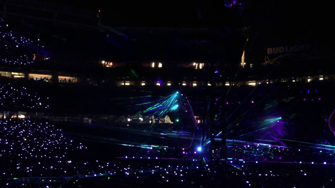 Coldplay Concert at Levis Stadium, Santa Clara 2016 - YouTube