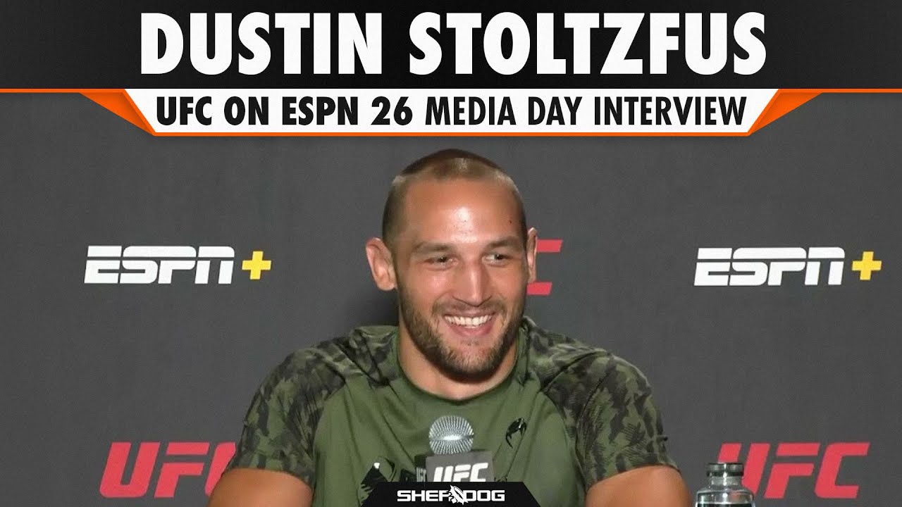 Dustin Stoltzfus | UFC on ESPN 26 - Media Day interview - YouTube