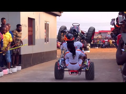 BEST Motor Riding stunts in Africa from Ghana. No challenger - YouTube