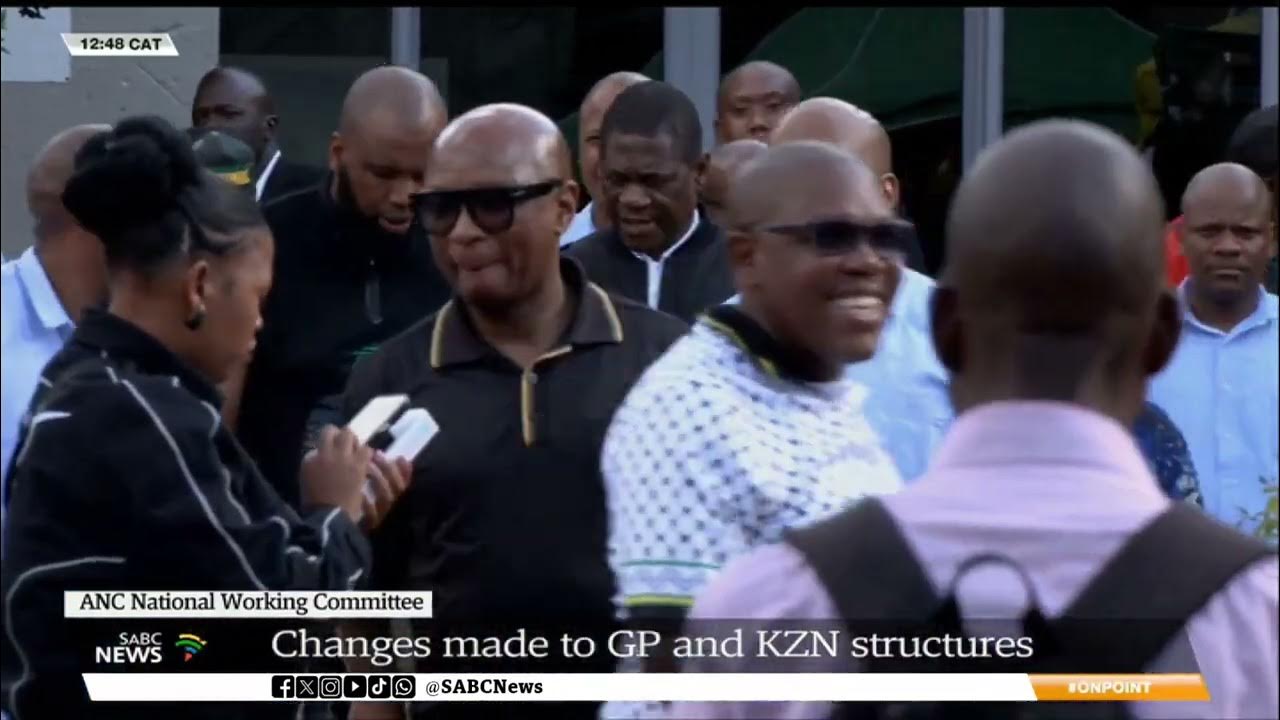 ANC Structures | Sweeping changes made to party's leadership in KZN, Gauteng - YouTube