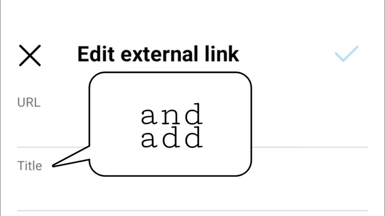 How To Add Link On Instagram Instgram Link Adding YouTube how-to-add-link-on-instagram-instgram-link-adding-youtube