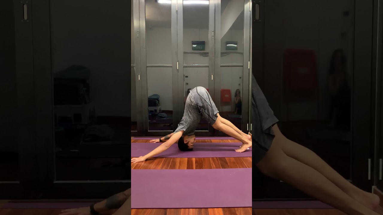 Headstand variations - YouTube
