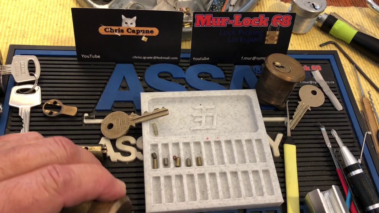 #832 Two Reading locks , two way different picks - YouTube