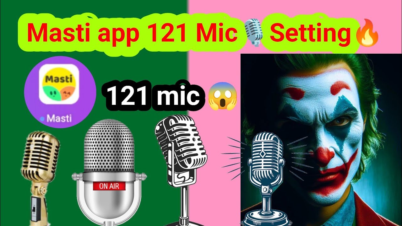 121 mic📢🎙️ Masti 🔥|| Masti पे 121 Mic कैसे लगाए || Masti app 121 mic 🎤🎙 ...
