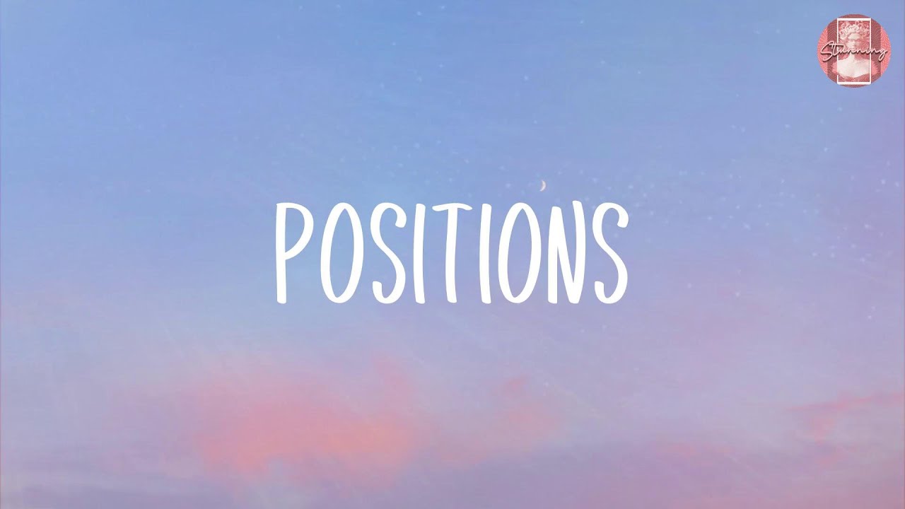 Ariana Grande - positions (Lyrics) - YouTube