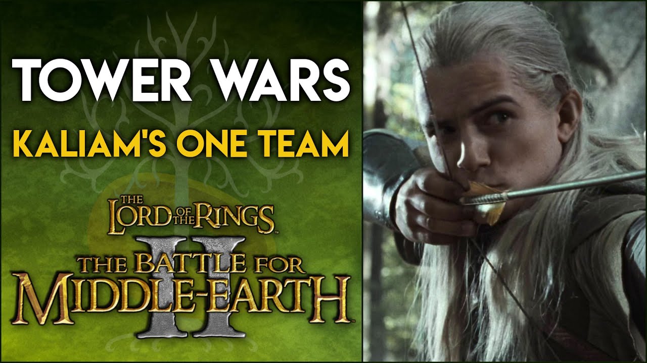 BFME 2 Tower Defense (Kaliam's One Team Tower Wars) - Yüzüklerin ...