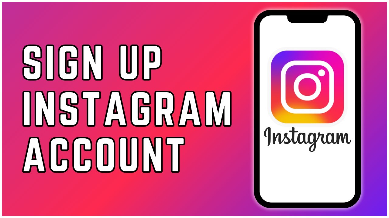 How To Sign Up For An Instagram Account 2024 (Quick & Easy) - YouTube