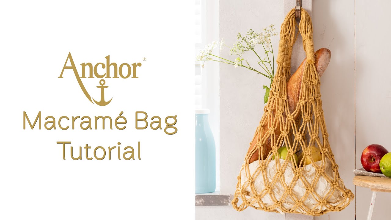 Macramé Bag Tutorial - YouTube