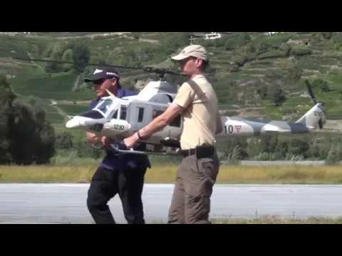 Bell 412 in Fuerza Aerea Mexicana Air Force RC Helicopter scale model ...