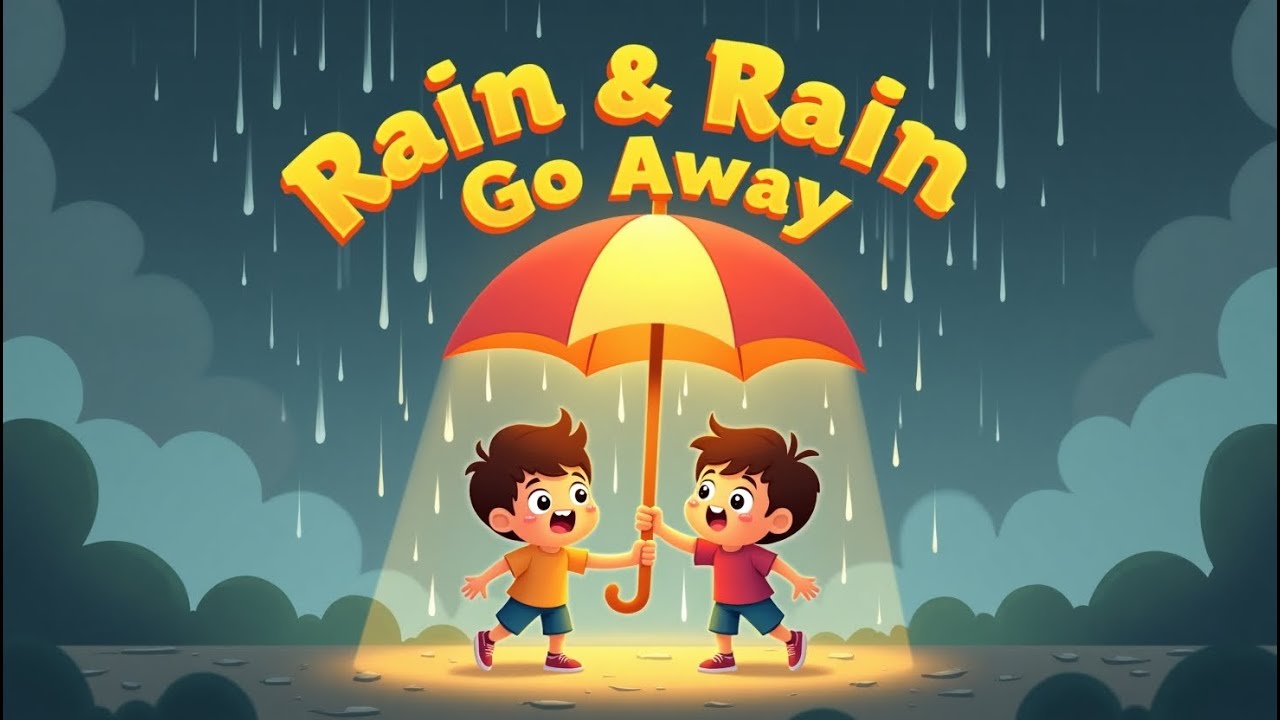 Rain Rain Go Away Fun Nursery Rhyme for Kids with Cute Animation ...