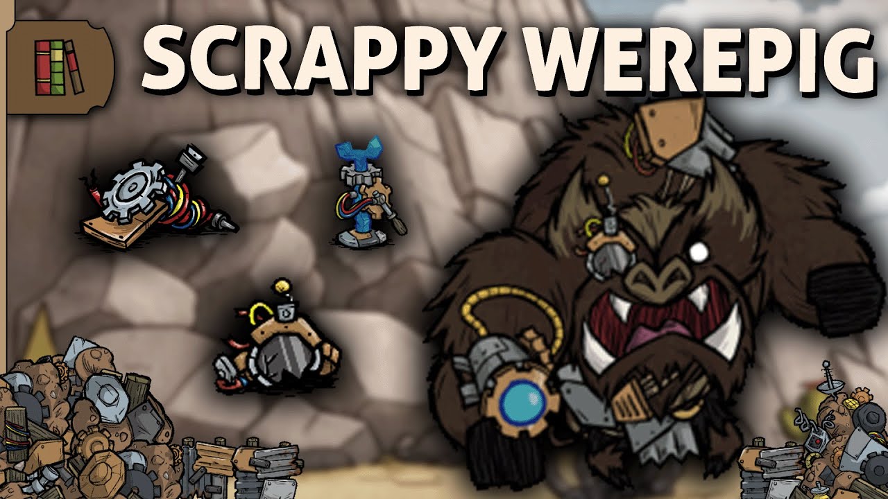 Werepig se zase někde zasekl - Scrappy Werepig | Don't Starve Together ...