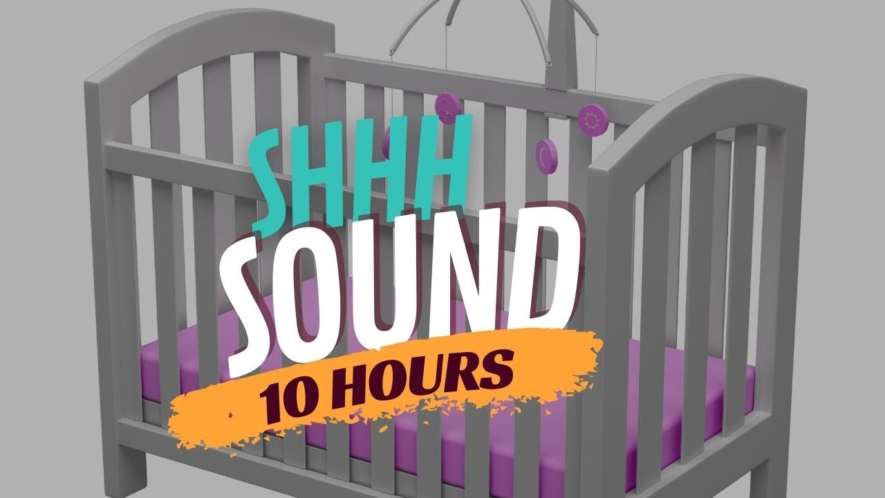 Shhh Sound to Put Baby to Sleep the Whole Night 👼🏻 Hushing Sounds - YouTube